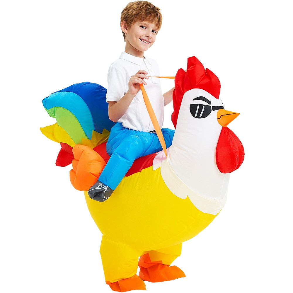 Kids Rooster Inflatable Costume – Animeclo