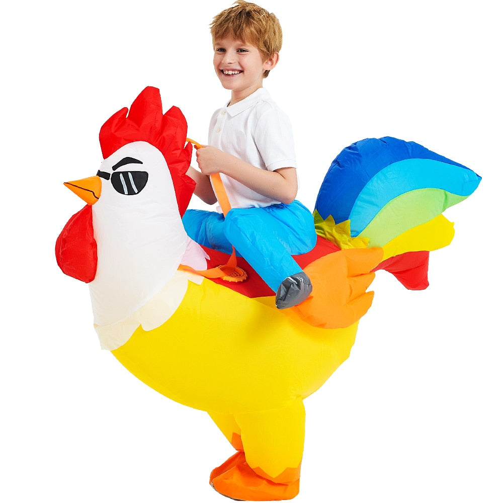 Kids Rooster Inflatable Costume – Animeclo