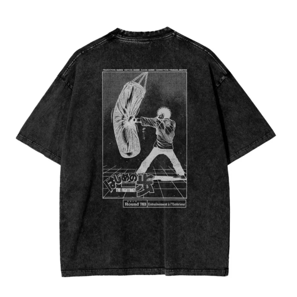 Ippo Boxing Shirt - Oversize Boxing Shirt | Animeclo