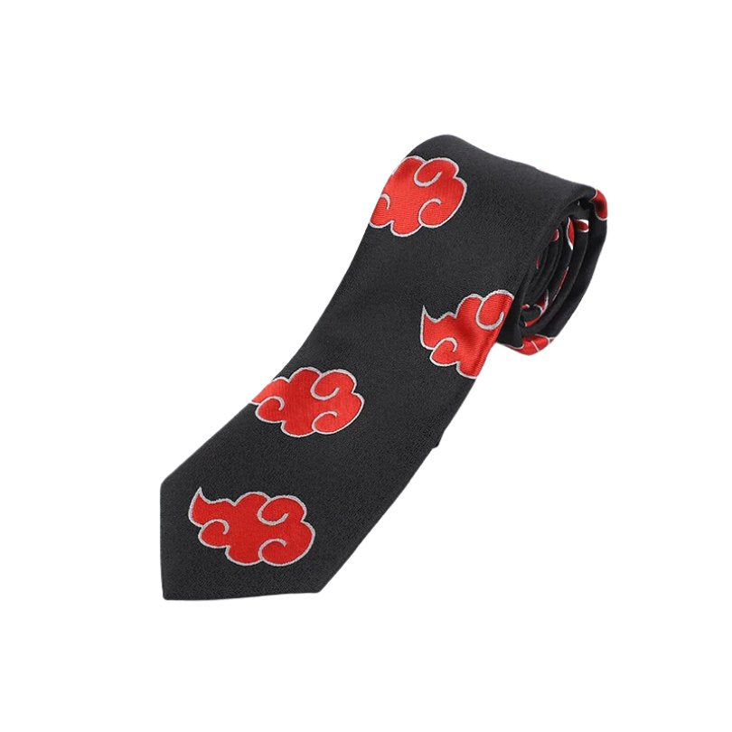 Akatsuki Tie - Shop anime ties from Naruto and more | Animeclo