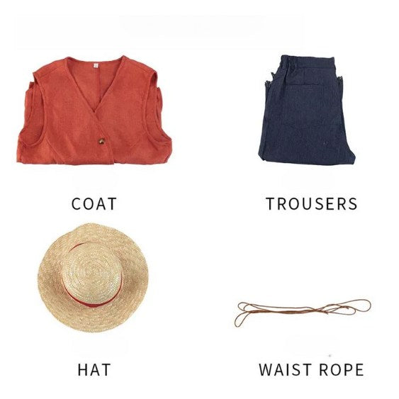 Adult Luffy Cosplay | One Piece Adult Cosplay | Animeclo